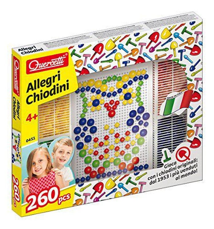 Allegri Chiodini 260 piezas de Quercetti 451 — Playfunstore