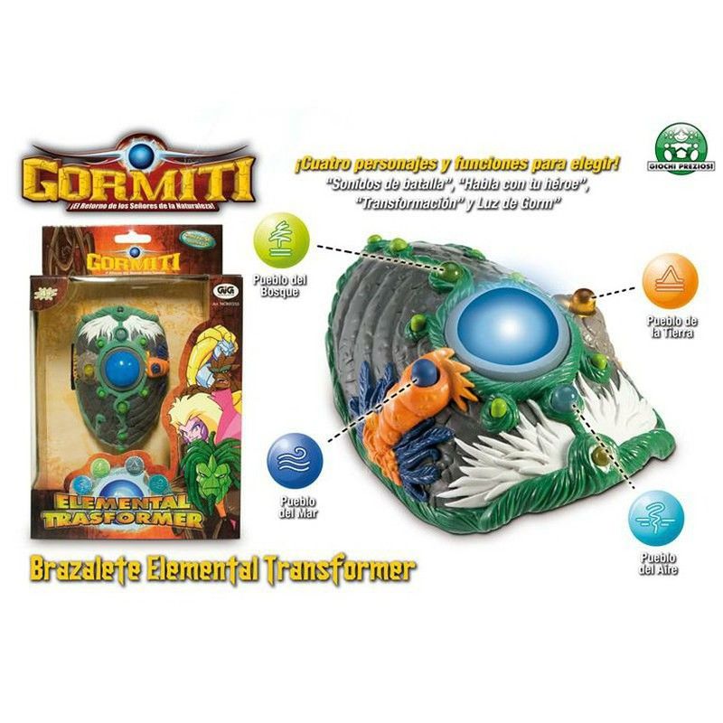 Brazalete elemental transformer de Gormiti — Playfunstore