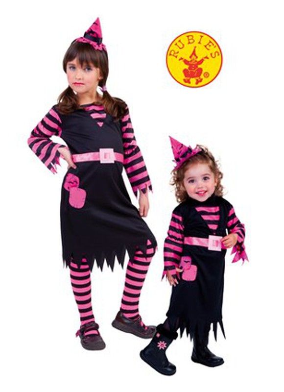 Disfraz Bruja Rayas 3 4 A — Playfunstore