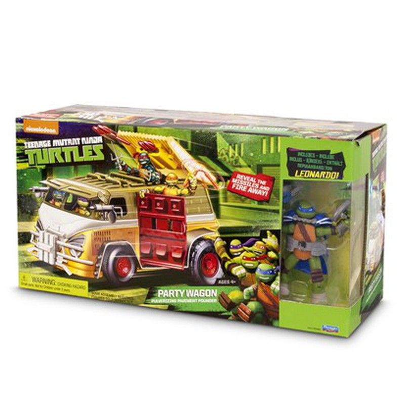 Tmnt Vehicle Turtle Van + Fig — Playfunstore